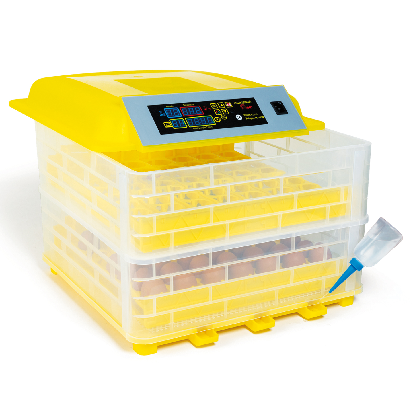 Couveuse automatique 112 œufs pas cher avec incubateur | ID Market