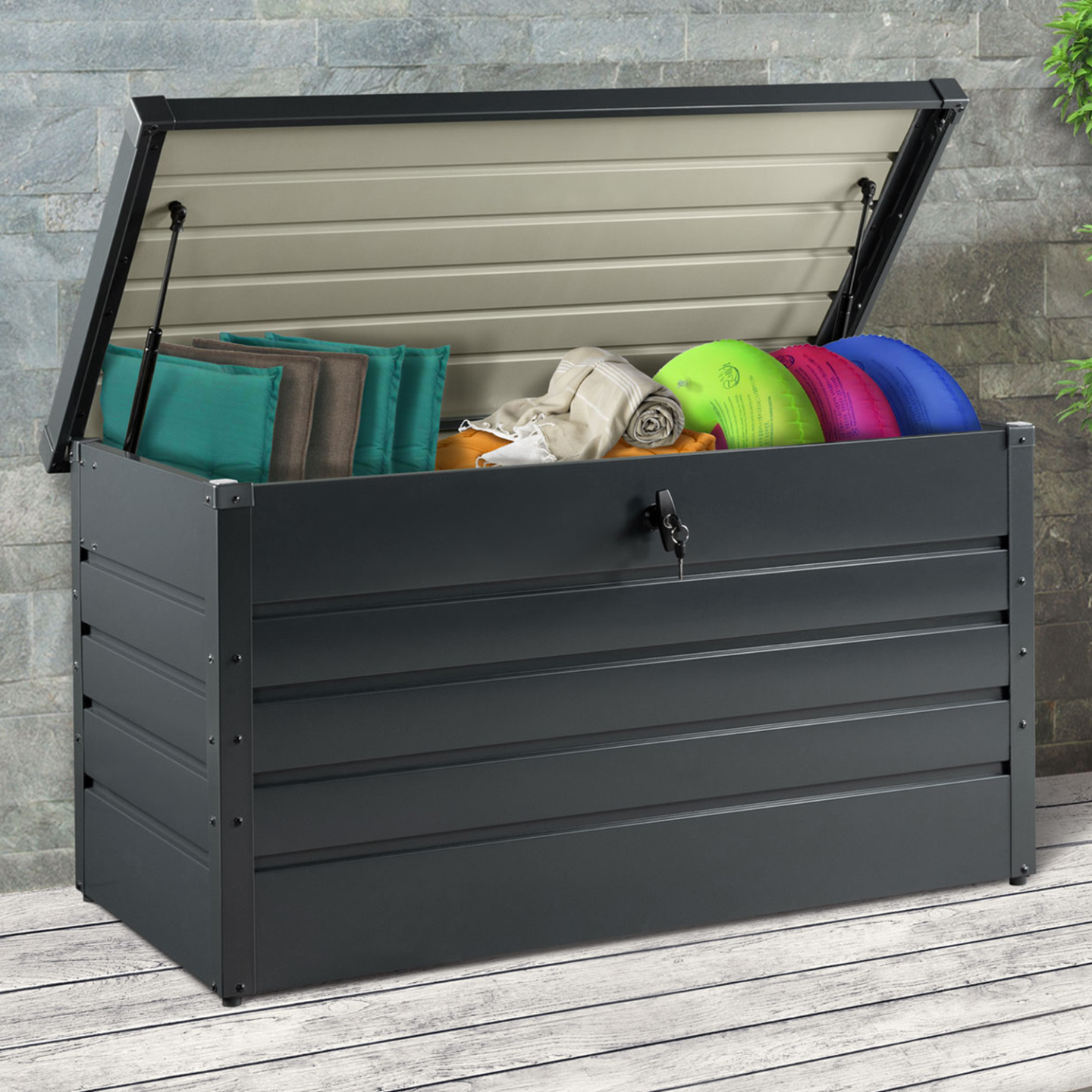 Coffre De Rangement Exterieur Lidlnull