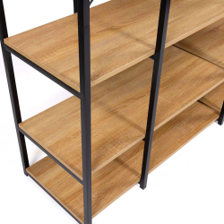 Dressing ouvert modulable pas cher style industriel 150 cm - DETROIT ...
