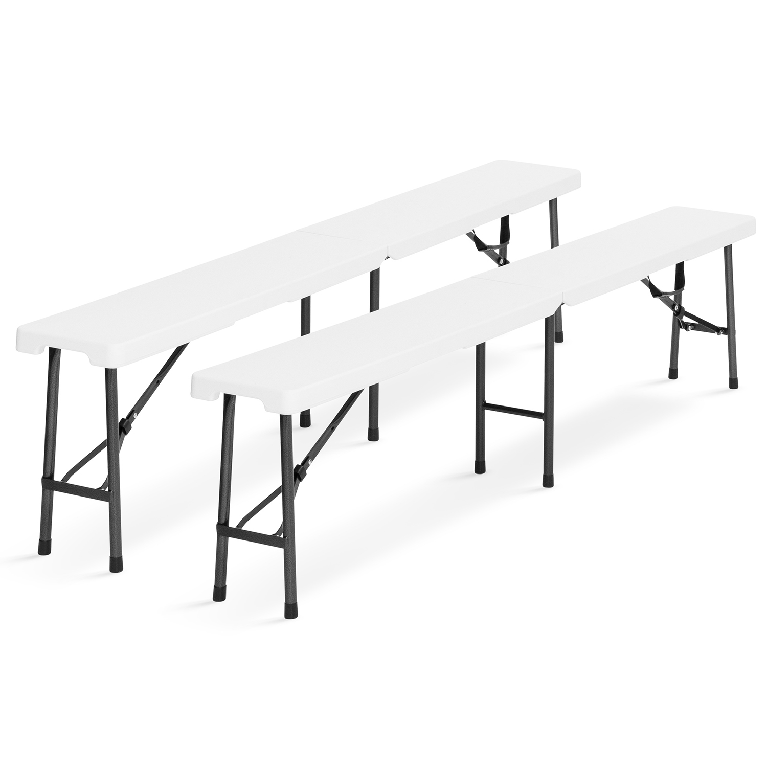 Table pliante avec banc d'appoint pas cher 1m80 | ID Market