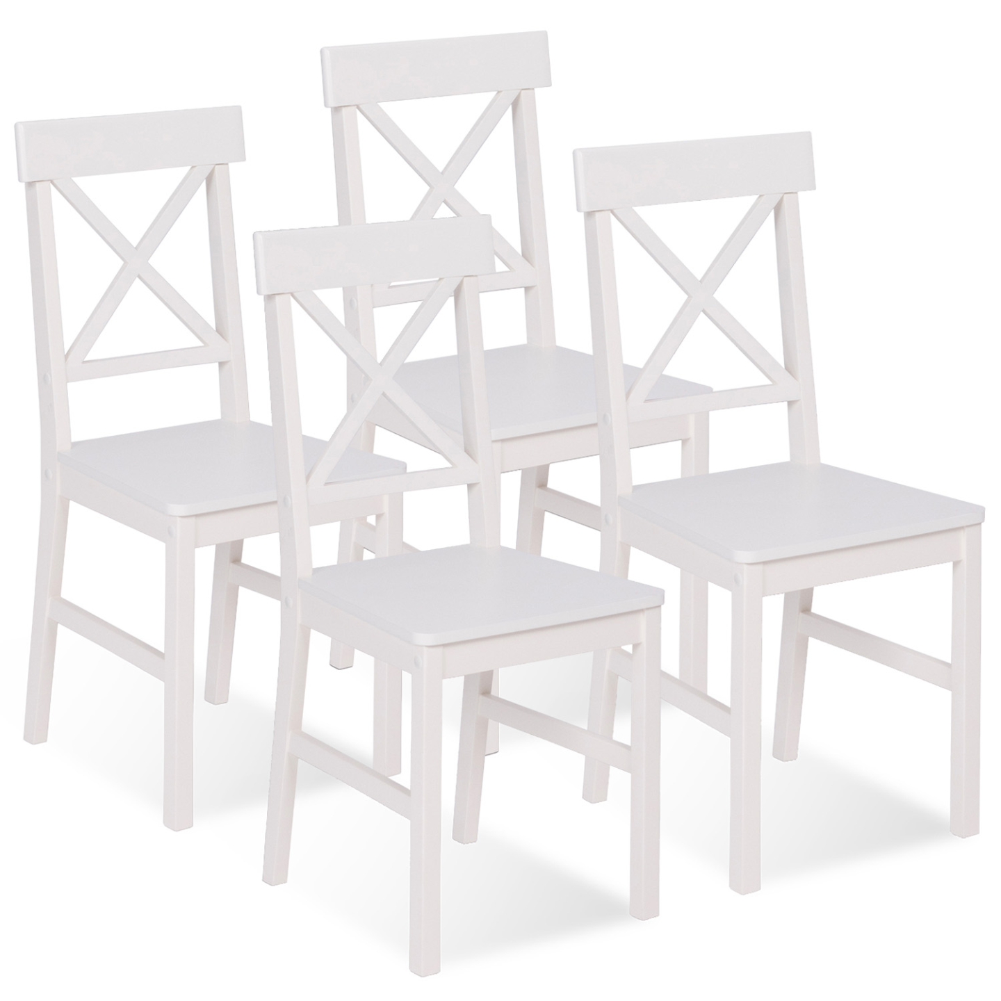 Chaises bois blanc pas cher - SUZANNE | ID Market