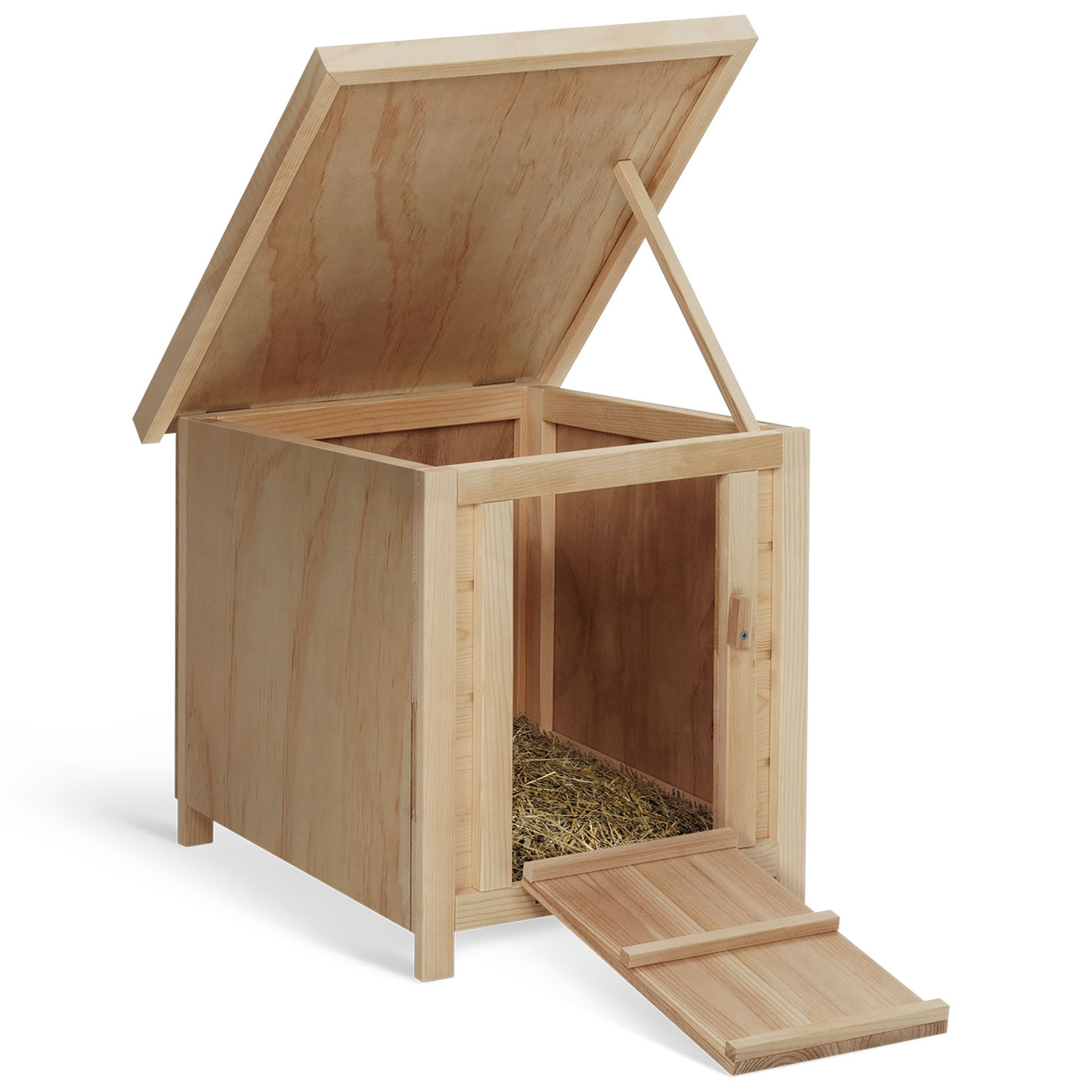 Pondoir en bois pour poules - Lot de 3 | ID Market