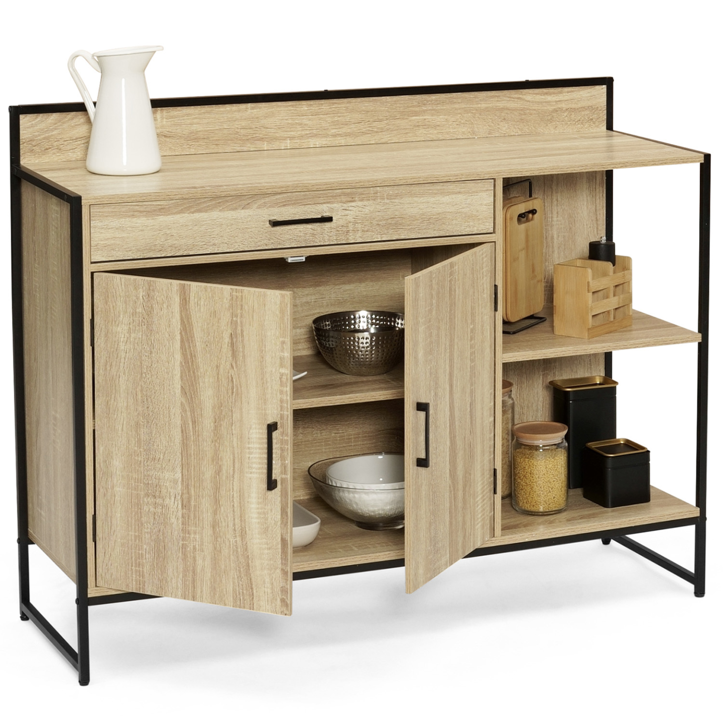 Buffet Bas Cuisine Avec Plan De Travail