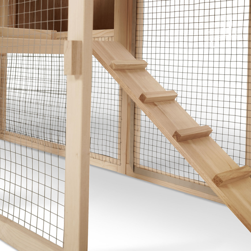 Poulailler clapier XXL pas cher pour poule et lapin | ID Market