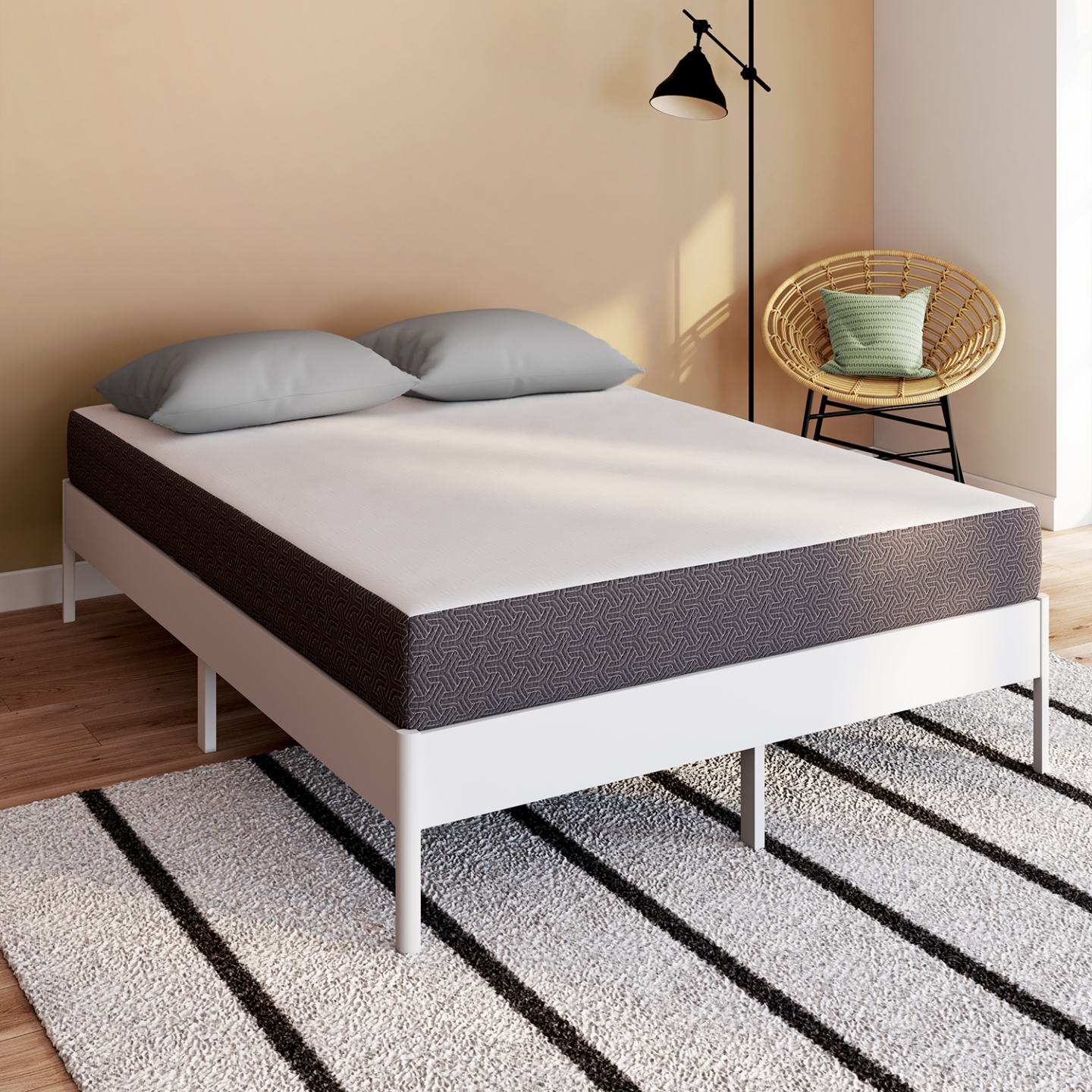 Traagschuim matras 140x190 dikte 20 cm - STELLA | ID Market