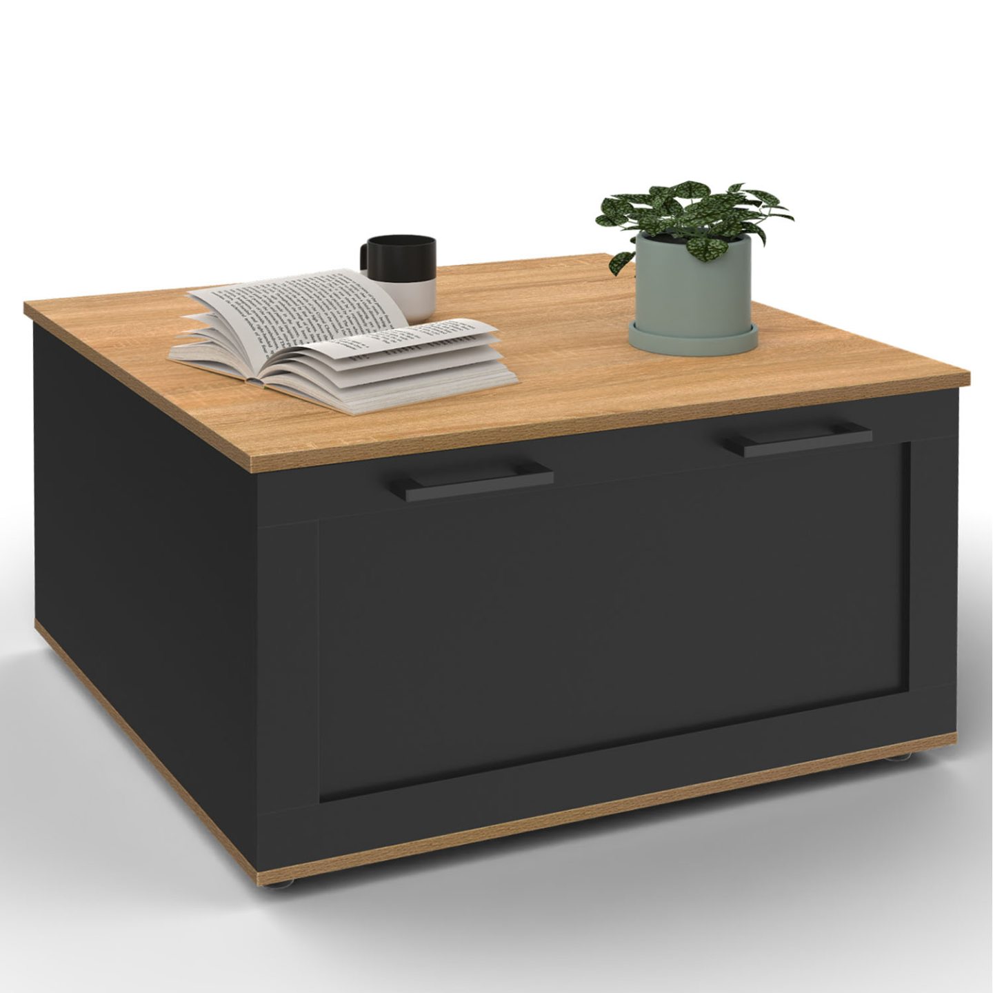 Table basse carrée avec plateau relevable - VITO | ID Market