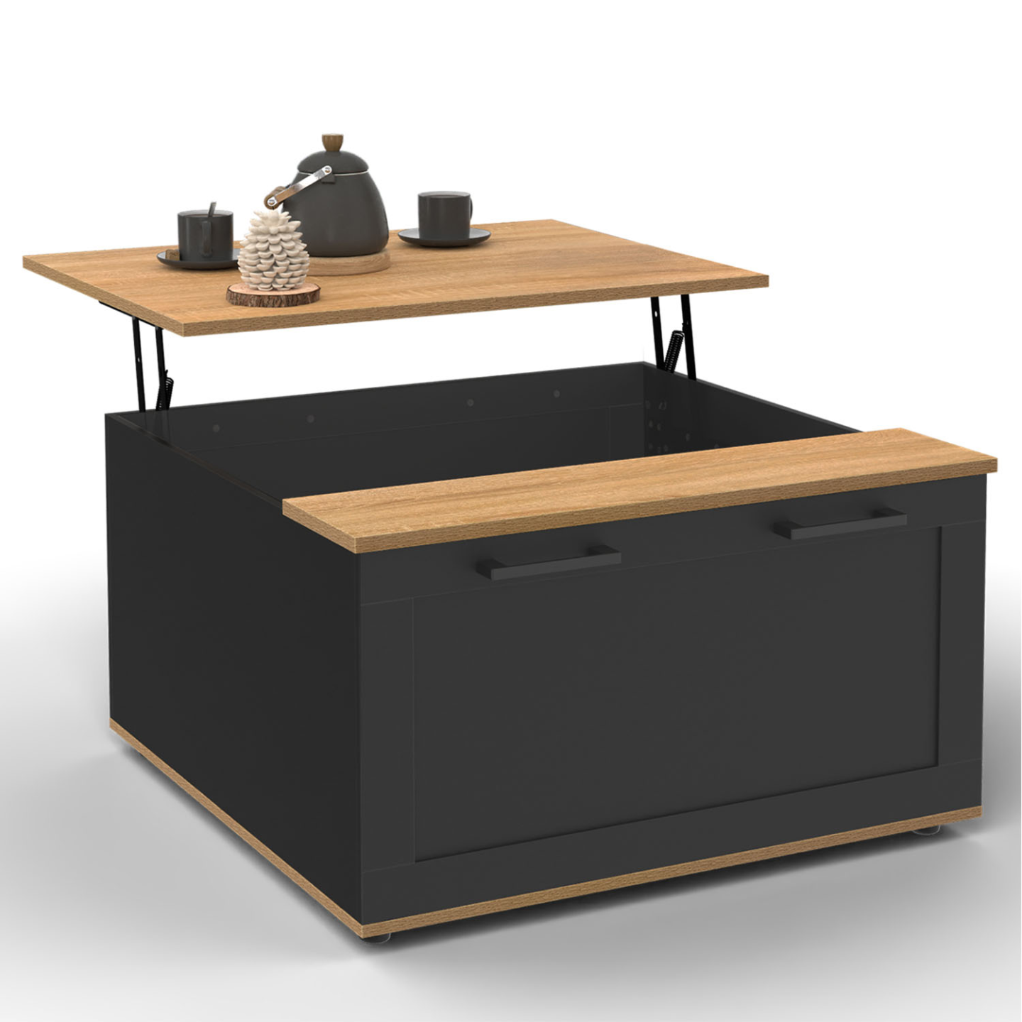 Table basse carrée avec plateau relevable - VITO | ID Market