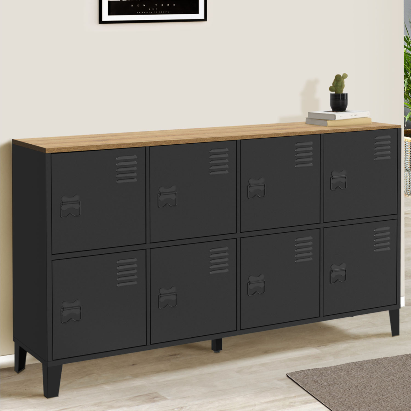 Buffet En Metal Industriel