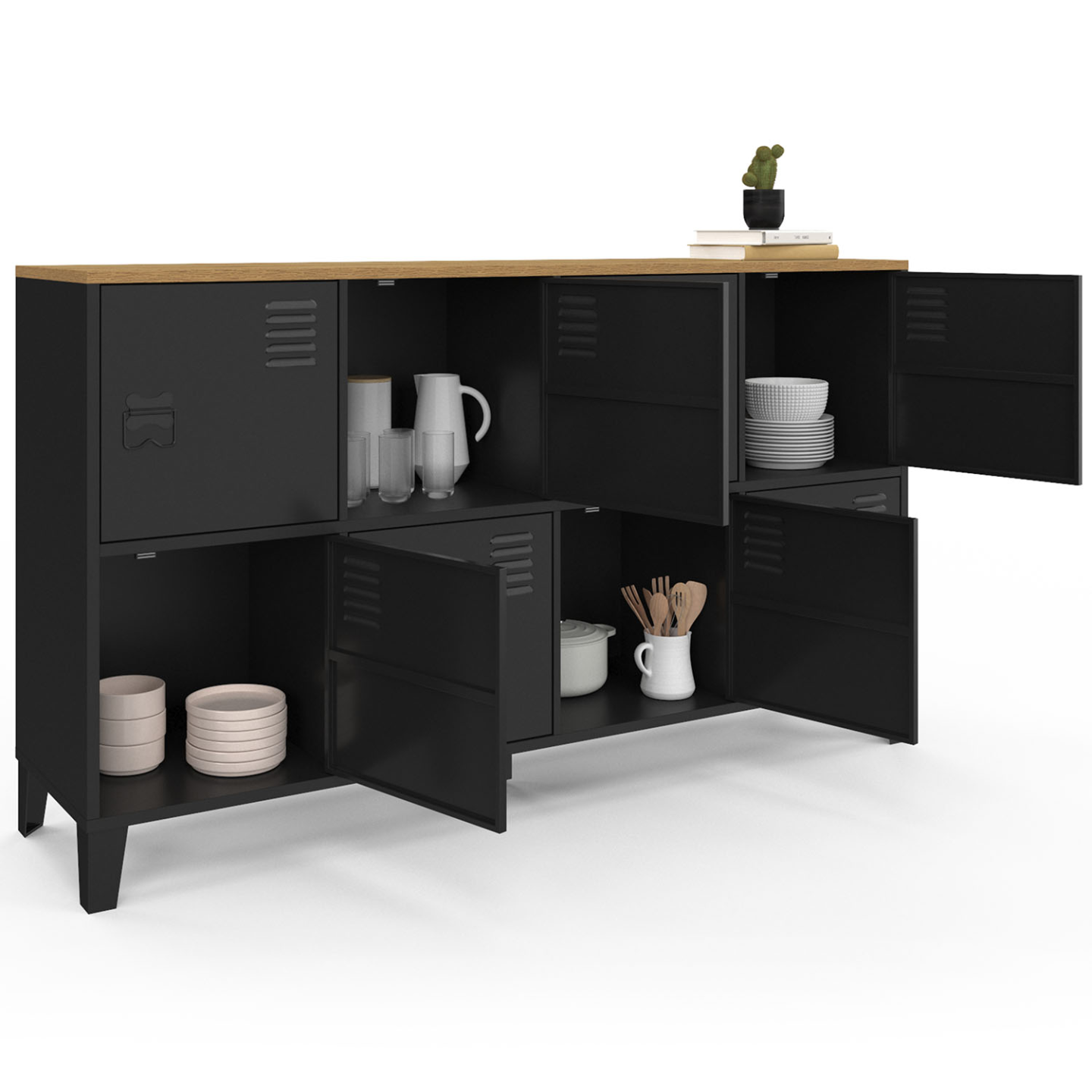 Buffet En Metal Industriel