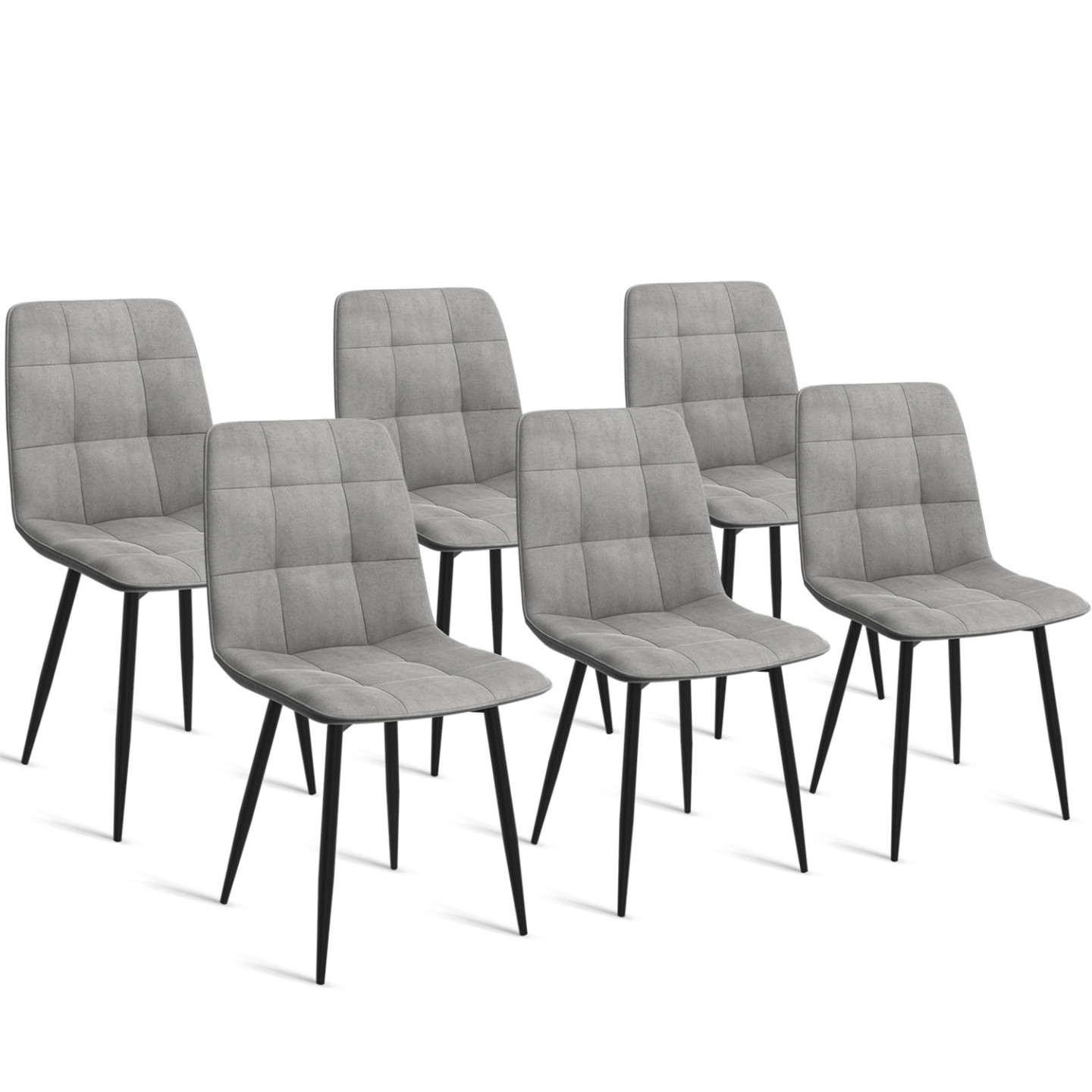 Lot de 6 chaises pas cher : salle à manger et cuisine - IDMarket.com