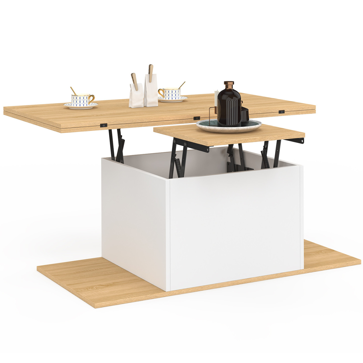 Table Basse Transformable En Table A Manger