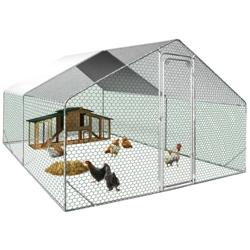 Volière extérieur - Enclos pour poules pas cher - IDMarket.com