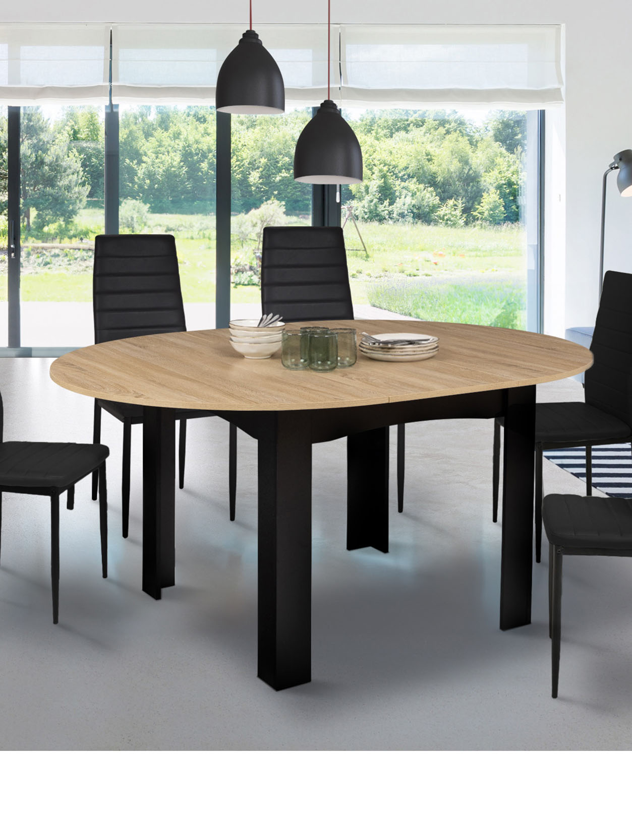 Largeur table à manger : comment choisir la bonne dimension ...